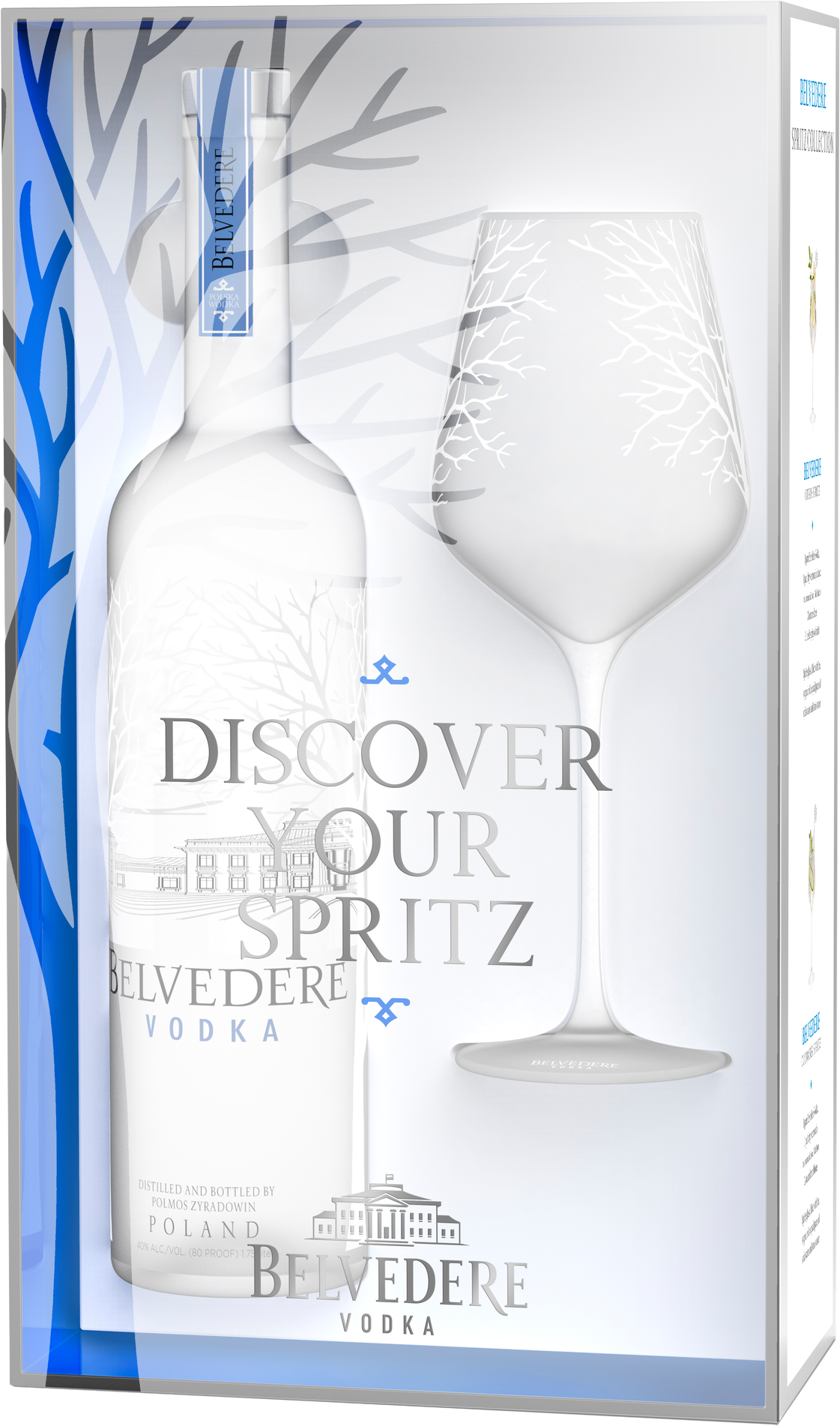 Belvedere Wodka Spritz Collection 0,7 Liter im Geschenkkarton - WEIN & CO